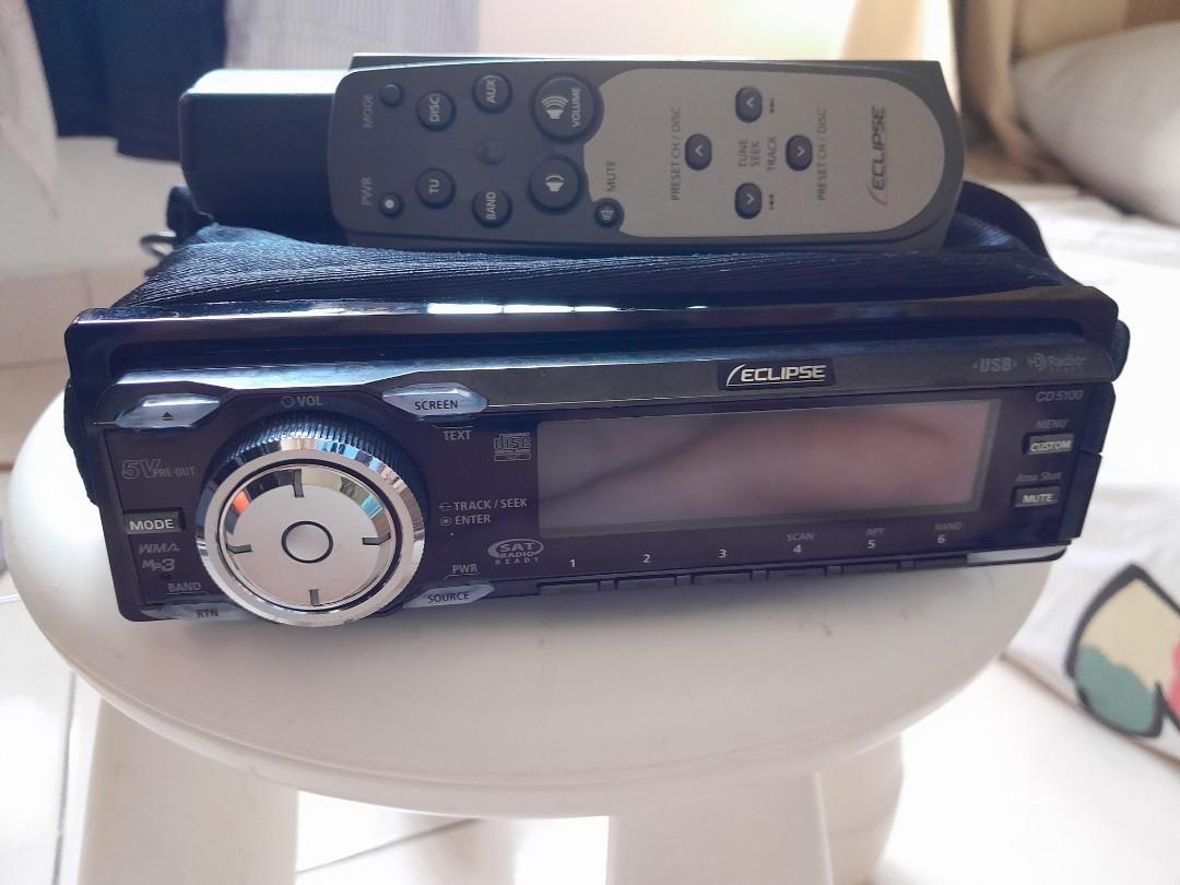 Eclipse car cd player, Auto Accessories on Carousell