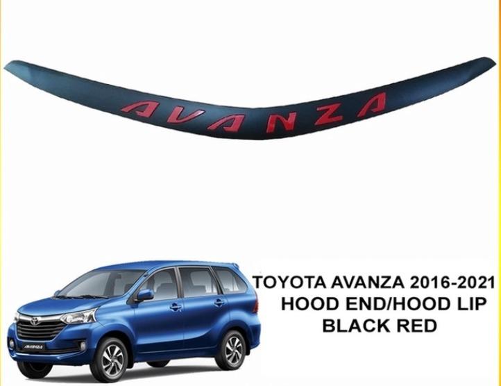 ELECTROVOX Toyota Avanza 2016 to 2021 Hood end / Hood Lip / Hood Guard ...