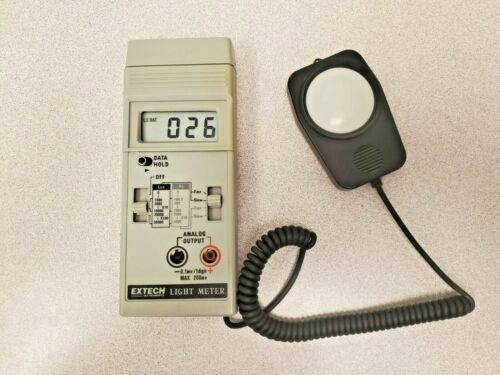 Extech Model 401025 Light Meter, Commercial & Industrial, Industrial ...
