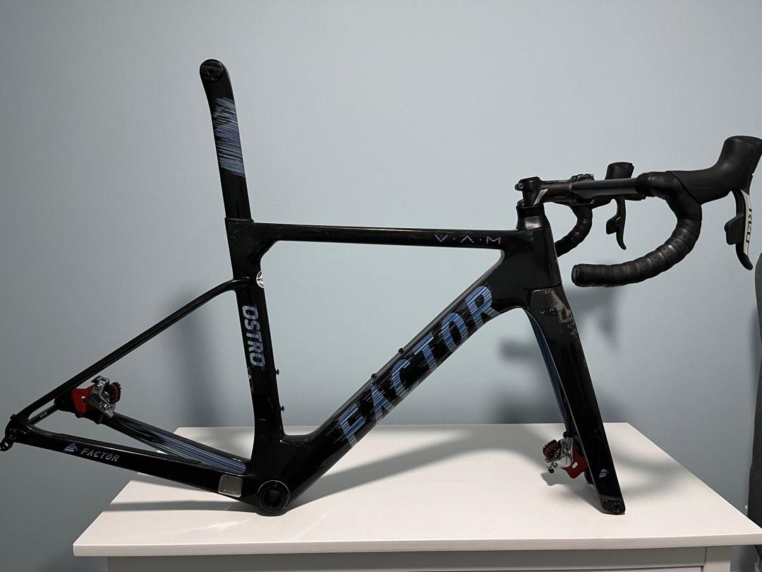 Factor Ostro VAM 49 Frameset with SRAM Red Hydraulic Brake Kit and ...