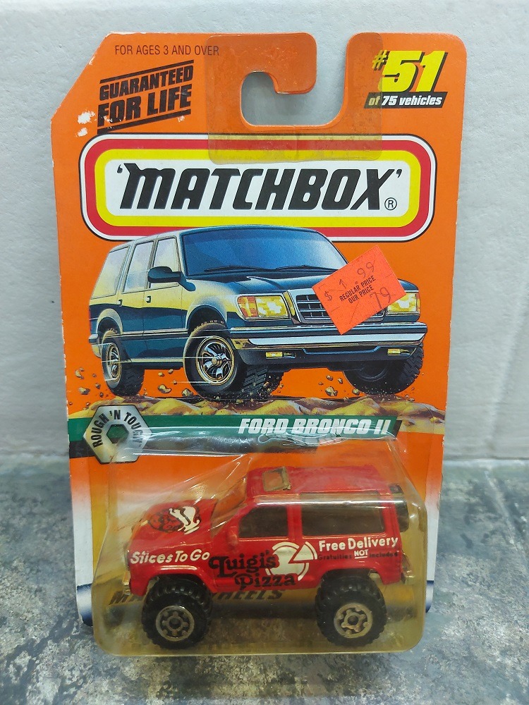 FORD BRONCO II - Matchbox 1998 Rough 'N Tough Series, Hobbies & Toys ...
