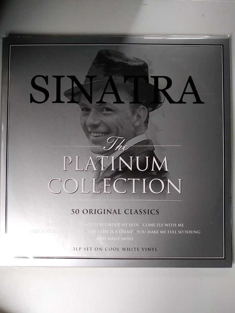 Frank Sinatra The Platinum Collection 3LP Cool White Vinyl LP, Hobbies ...