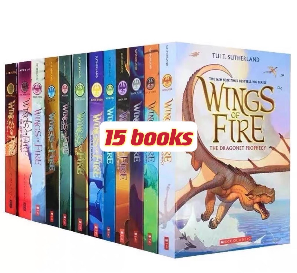 (Free delivery)15 books Wings of Fire Book Set , Hobbies & Toys, Books ...