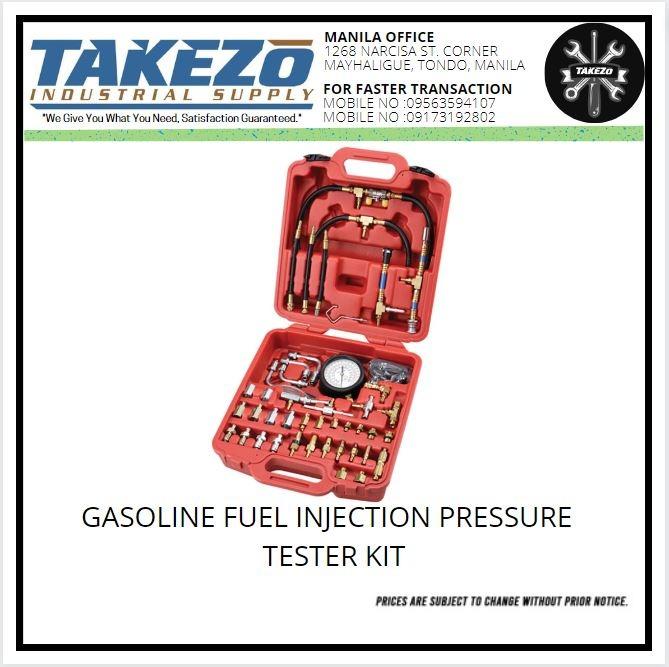 GASOLINE FUEL INJECTION PRESSURE TESTER KIT, Commercial & Industrial ...