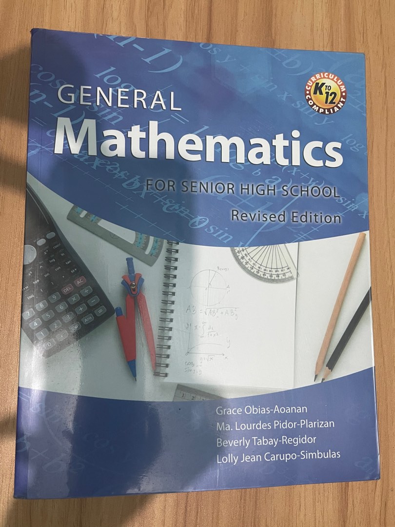General Mathematics (by Aonan, et al.), Hobbies & Toys, Books ...