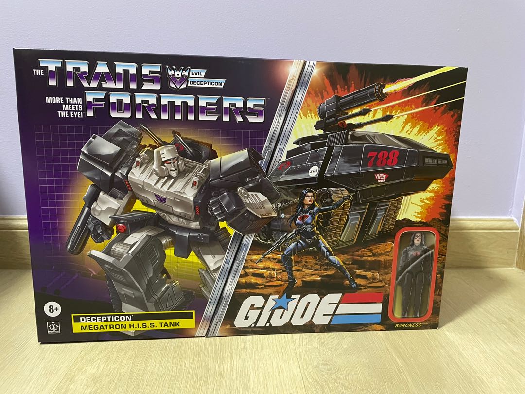 GI Joe Transformers Megatron Baroness Hiss, Hobbies & Toys, Toys ...