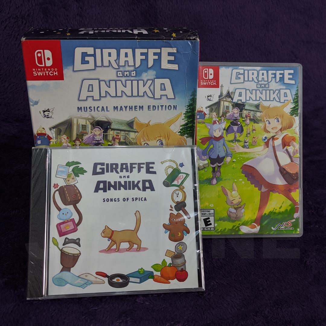 Giraffe and Anika for Nintendo Switch, Video Gaming, Video Games ...