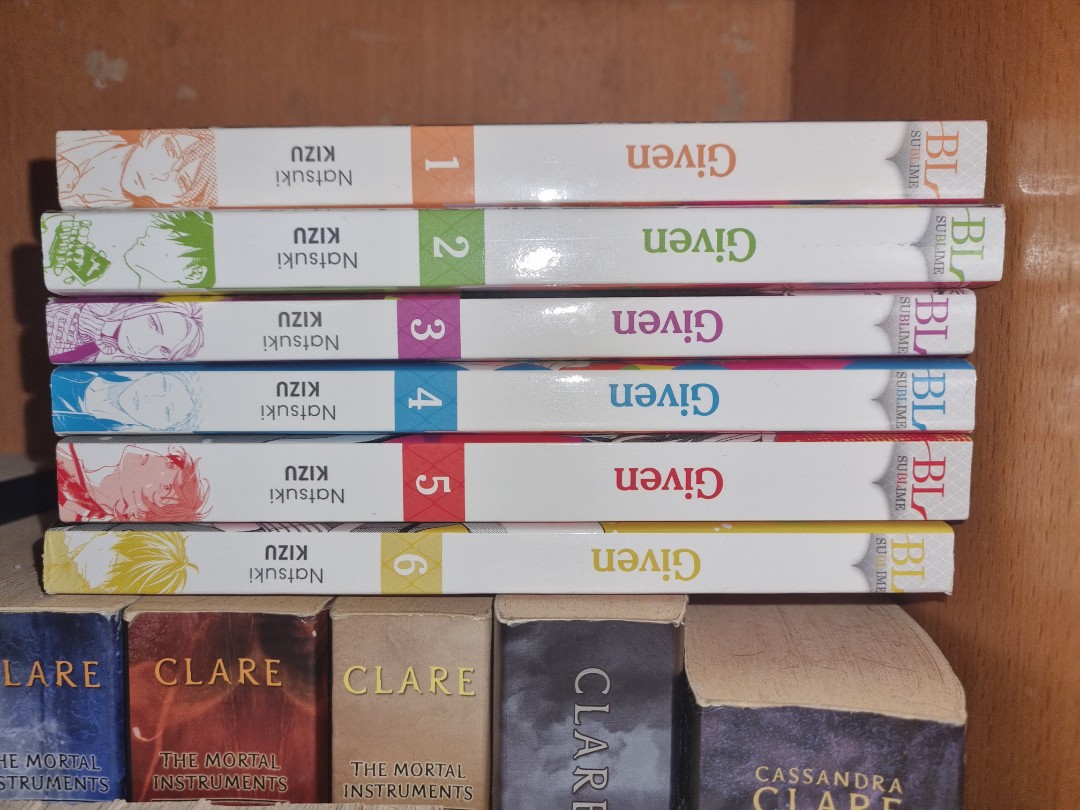 Given English Manga Set, Hobbies & Toys, Books & Magazines, Comics & Manga on Carousell