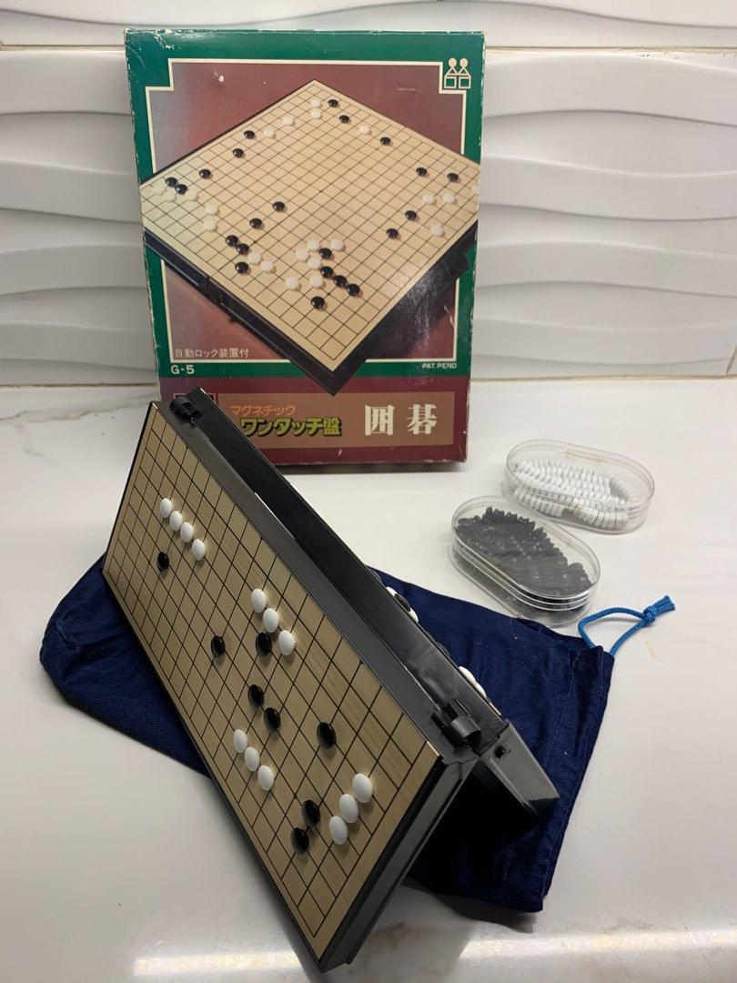 Go Game Set Magnetic Go Game | Portable Foldable Magnetic Go Board Game ...