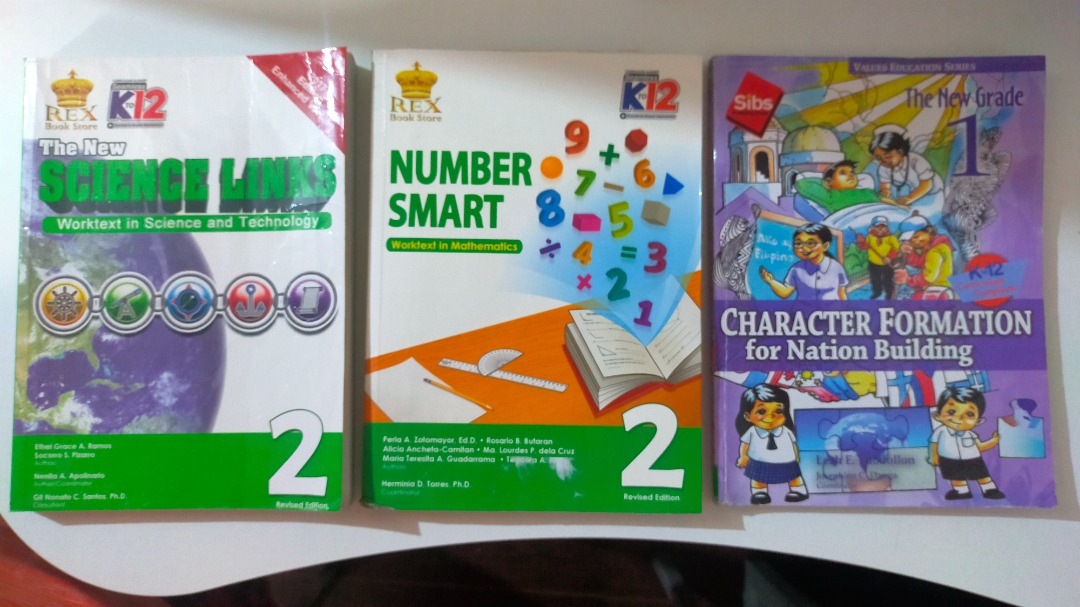 (Grade 1 & 2 Textbooks) Science Links 2, Smart Numbers 2, Character ...