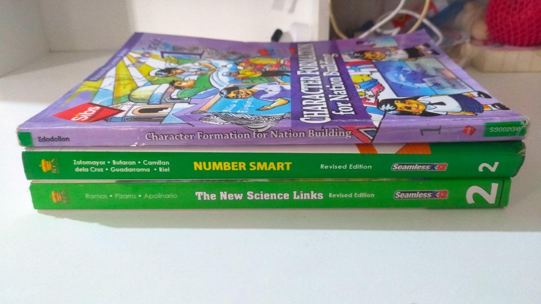 (Grade 1 & 2 Textbooks) Science Links 2, Smart Numbers 2, Character ...