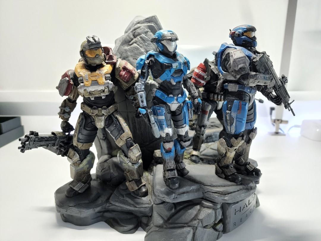Halo Reach Noble Team legendary edition statue, Hobbies & Toys, Toys ...