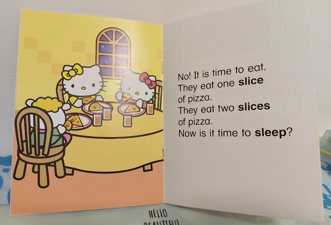 Hello Kitty Phonics 12-Book Reading Program Box Set 英文拼音, 興趣及遊戲, 書本 ...