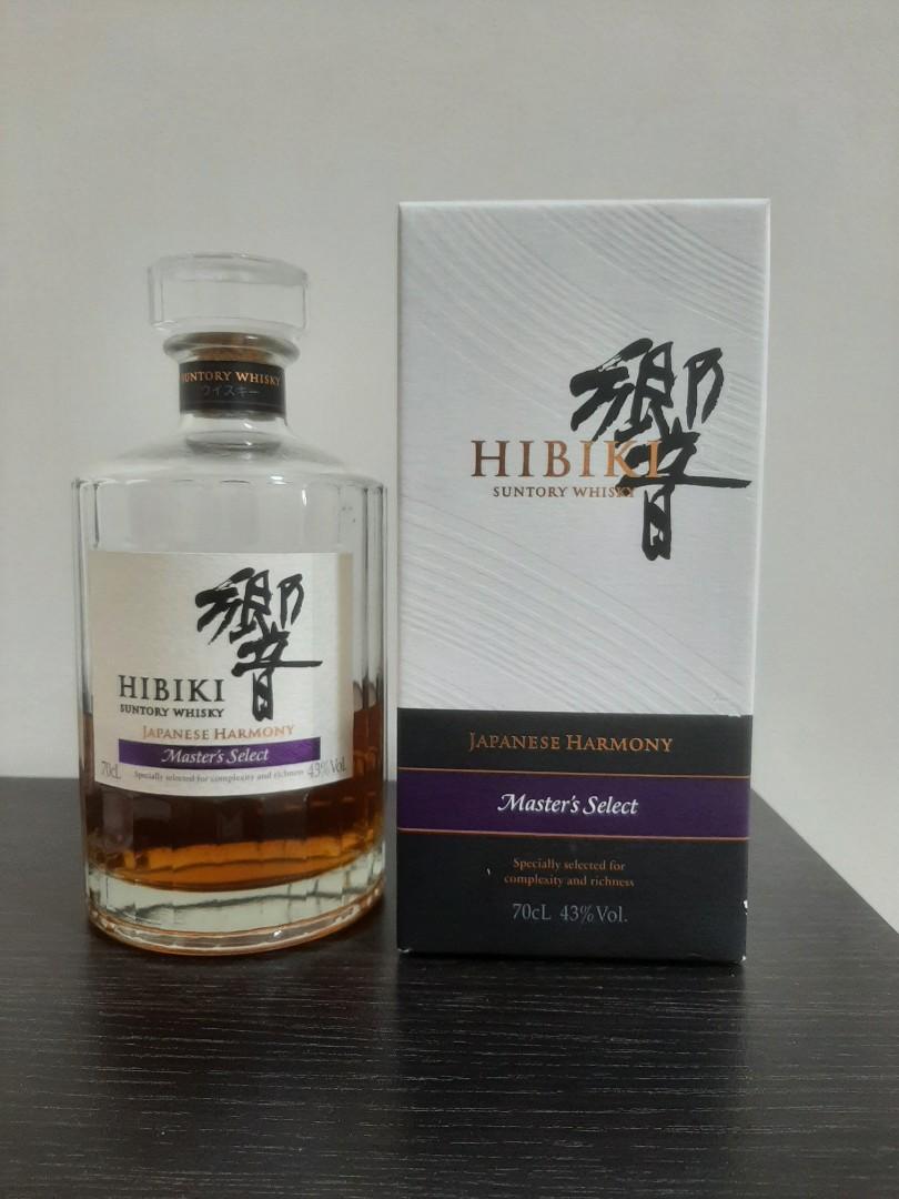 Hibiki Suntory Whiskey - Master Select, Food & Drinks, Alcoholic ...