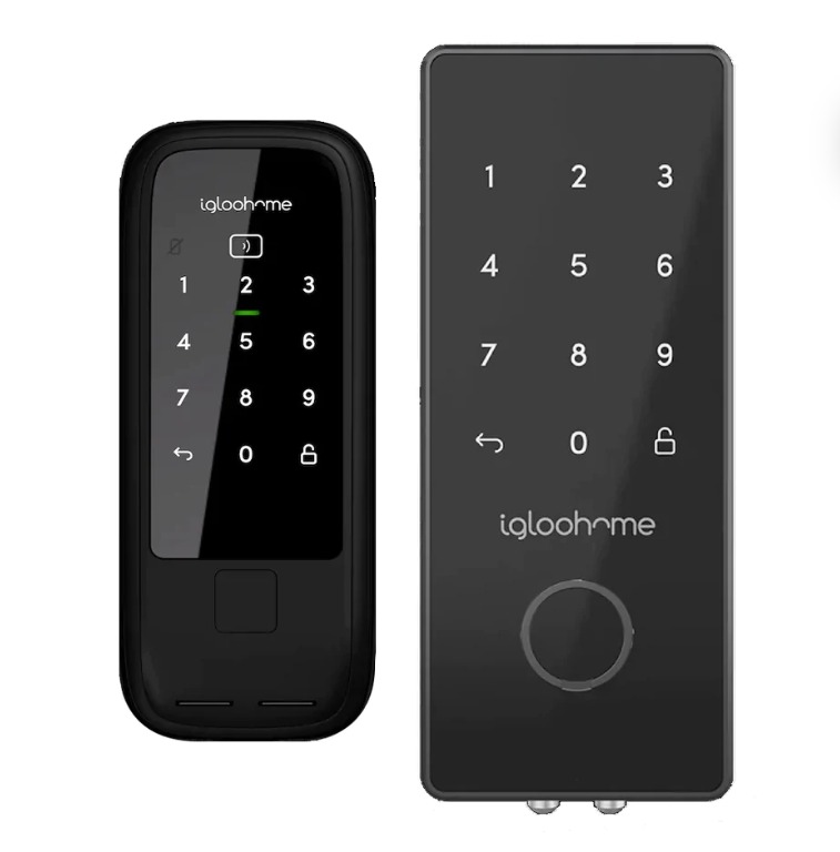 igloohome Gate & Door Combo Rim Lock Metal Gate 2 & Smart Deadbolt 2S ...