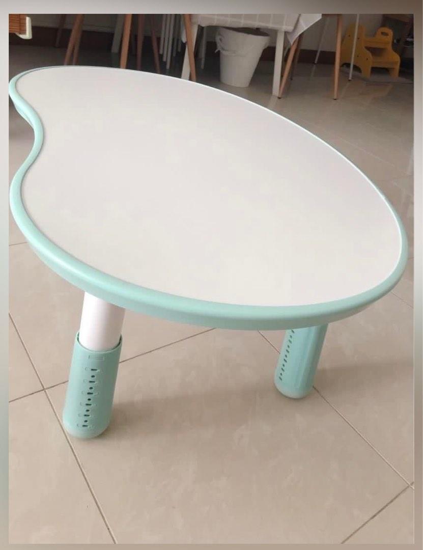 Iloom inspired Children Table / peanut table/ Height Adiustable Kids ...