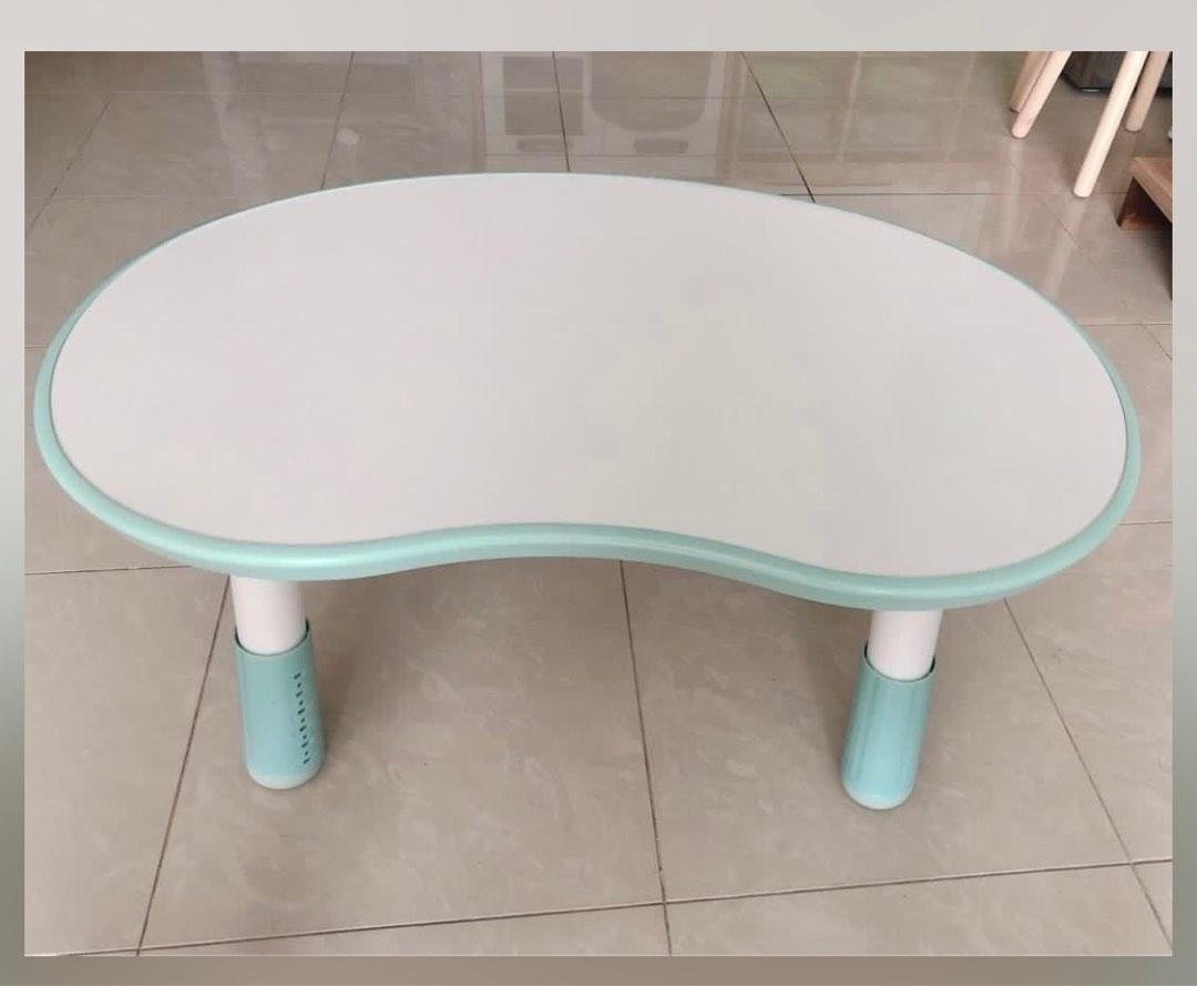 Iloom inspired Children Table / peanut table/ Height Adiustable Kids ...