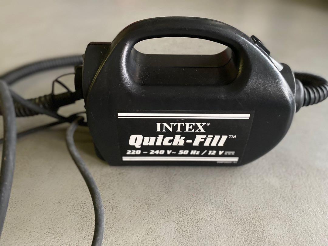 Intex Quick-fill electric air pump, TV & Home Appliances, Other Home ...