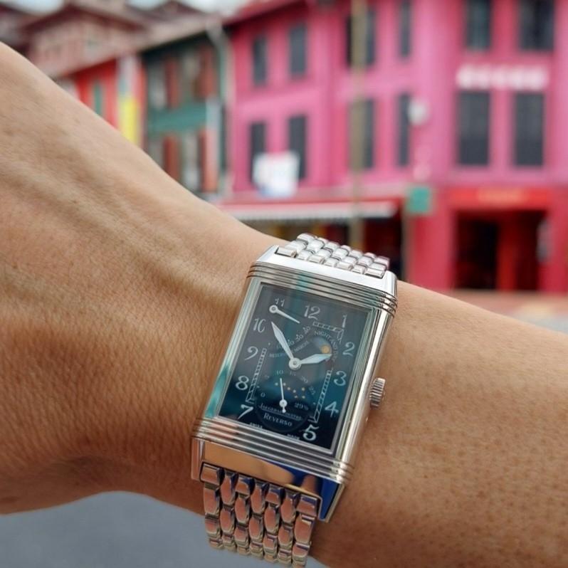 Jaeger-LeCoultre Reverso Sun Moon, Luxury, Watches on Carousell