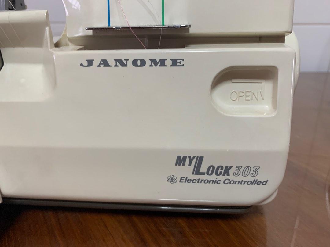 Janome MyLock 303 Overlocker (Japan), Hobbies & Toys, Stationery & Craft, Craft Supplies & Tools ...
