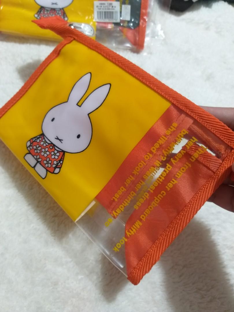 Japan items Cute Miffy Pouch New- HOLD, Hobbies & Toys, Stationary & Craft, Stationery & School ...