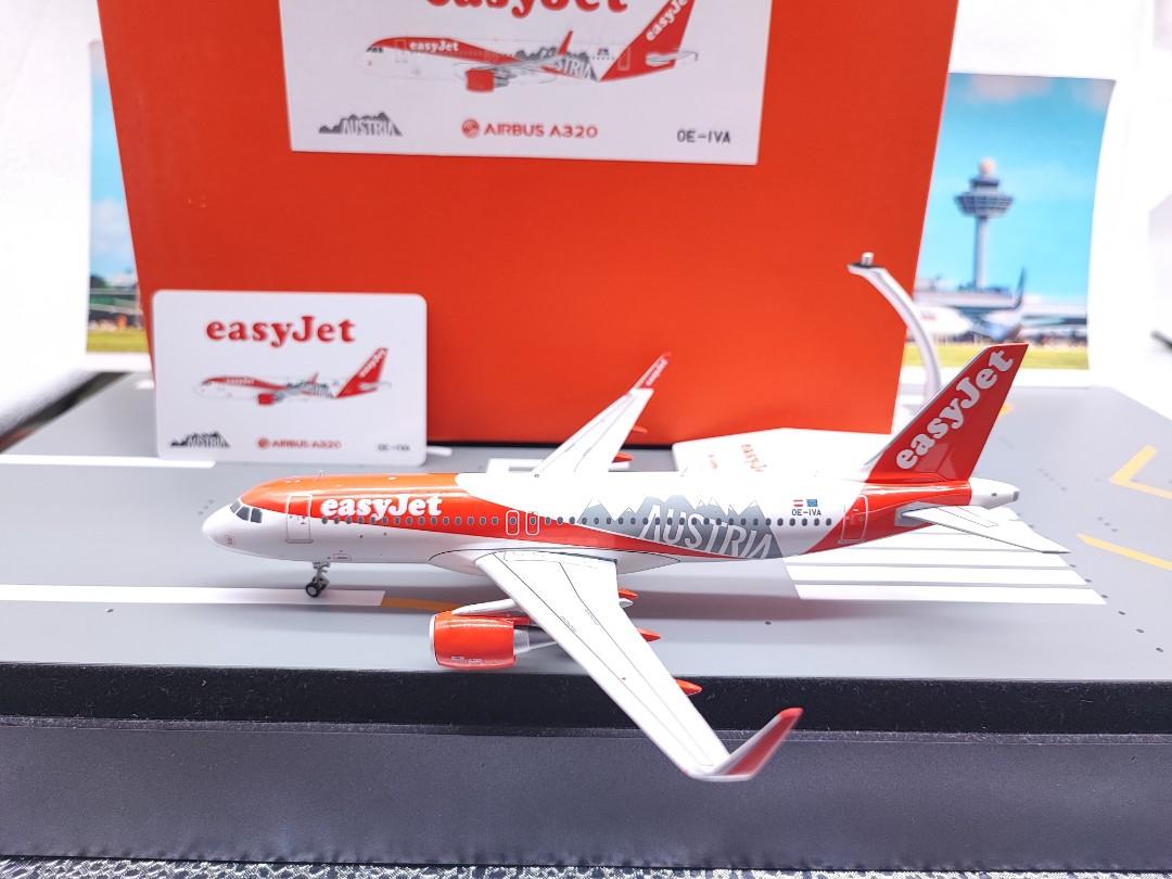 JC Wings 1:200 EasyJet Europe A320-200 OE-IVA (Austria Livery), Hobbies ...