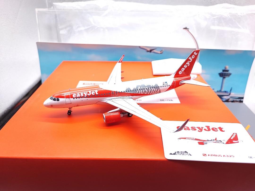 JC Wings 1:200 EasyJet Europe A320-200 OE-IVA (Austria Livery), Hobbies ...