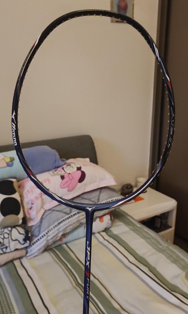 jpx 7 fury mizuno badminton racket, Sports Equipment, Sports & Games ...