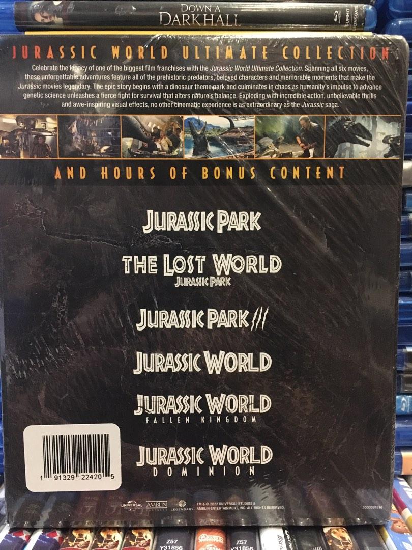 Jurassic Ultimate Collection 4k And Blu Ray Box Set, Tv & Home