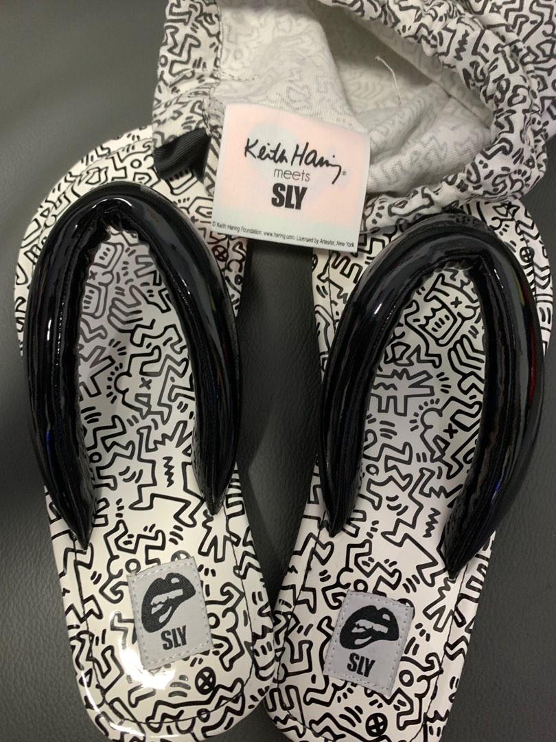 keith haring x sly, 名牌, 鞋及波鞋 - Carousell
