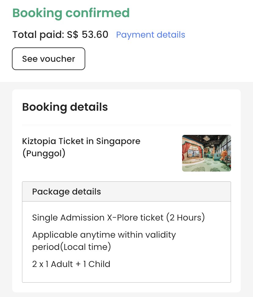 (KLOOK) Kiztopia E-ticket in singapore (punggol), Tickets & Vouchers ...