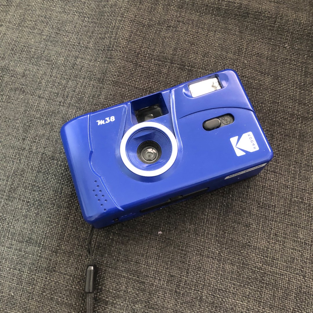 Kodak M38 Film Camera Blue, Photography, Cameras on Carousell