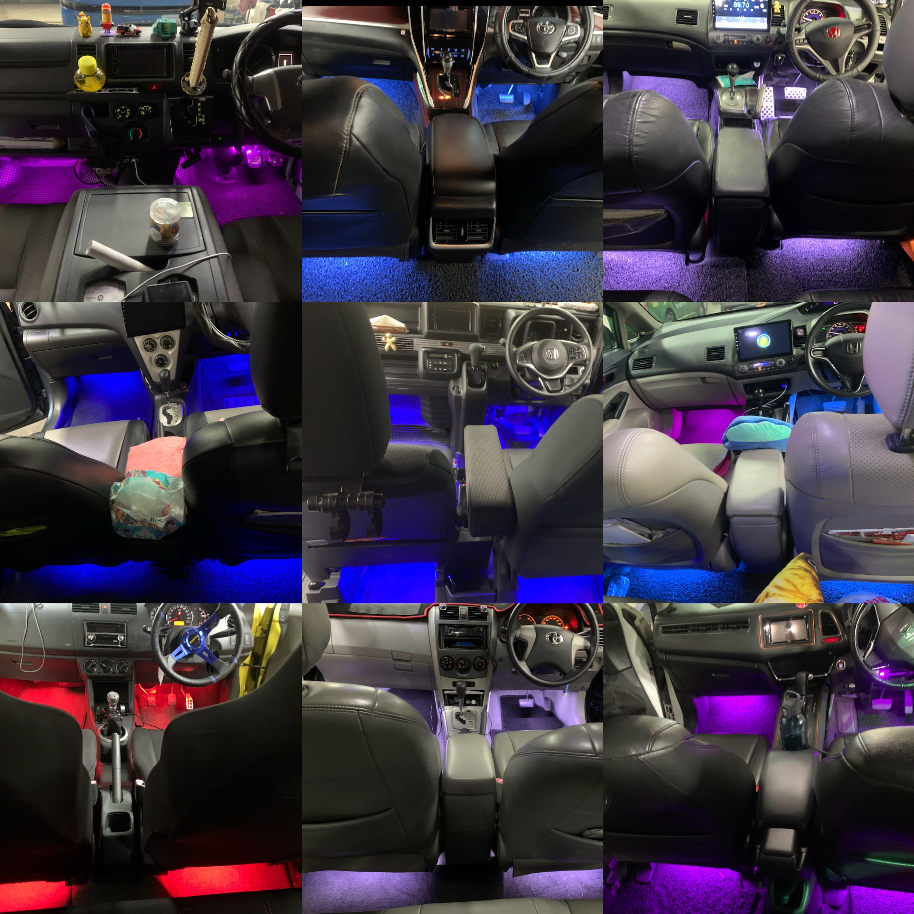 Leg room lighting, Car Accessories, Electronics & Lights on Carousell
