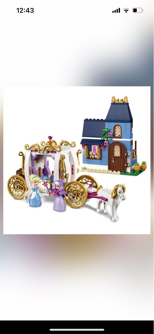 LEGO 41146 - Disney Cinderella, Hobbies & Toys, Toys & Games on Carousell