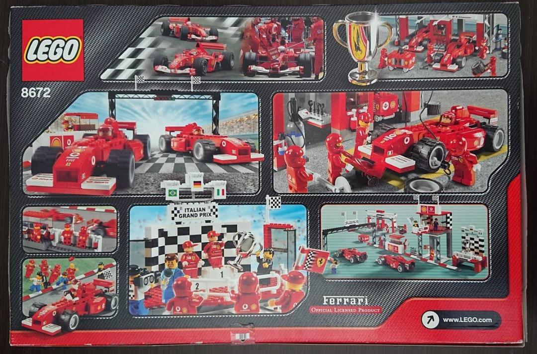 LEGO 8672 Racer Ferrari F1 Finish Line, 興趣及遊戲, 玩具 & 遊戲類 - Carousell