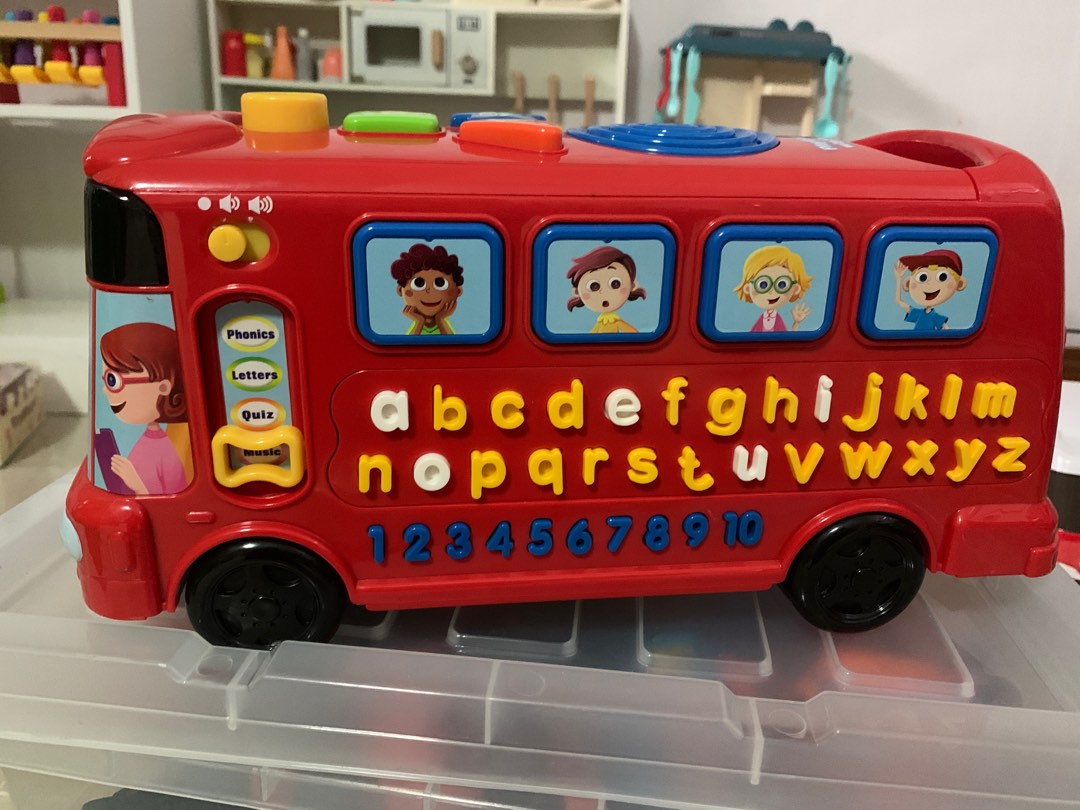 Letter Bus, Hobbies & Toys, Toys & Games on Carousell