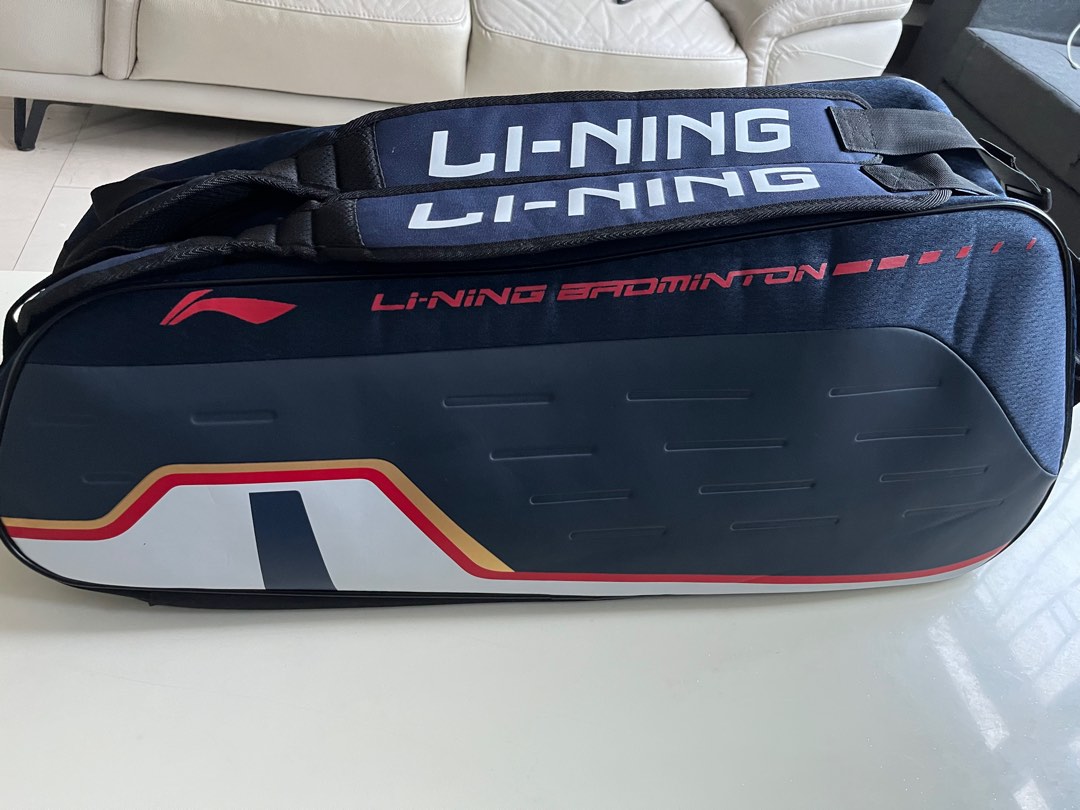 Li Ning Badminton Bag, Sports Equipment, Sports & Games, Racket & Ball ...