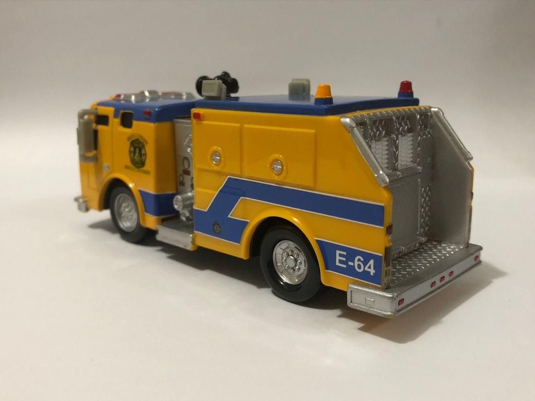 Lightning Mcqueen - Pixar Cars - Yellow Fire Truck, Hobbies & Toys ...