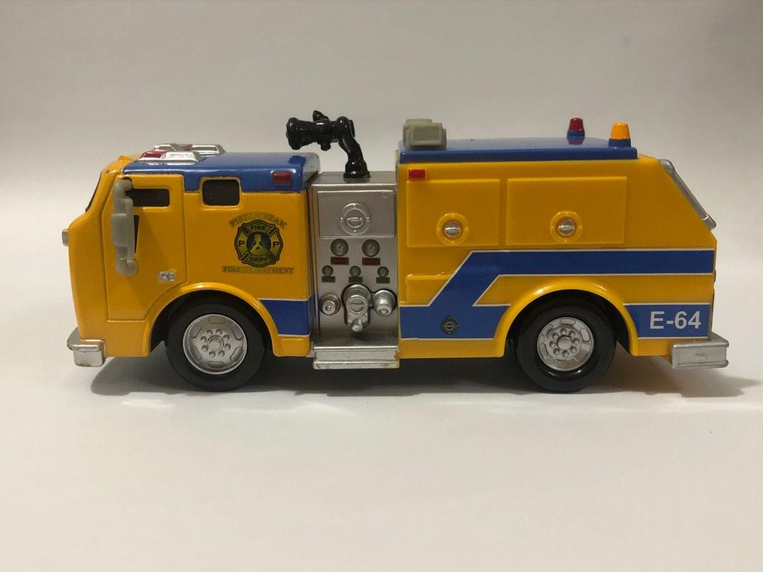 Lightning Mcqueen - Pixar Cars - Yellow Fire Truck, Hobbies & Toys ...