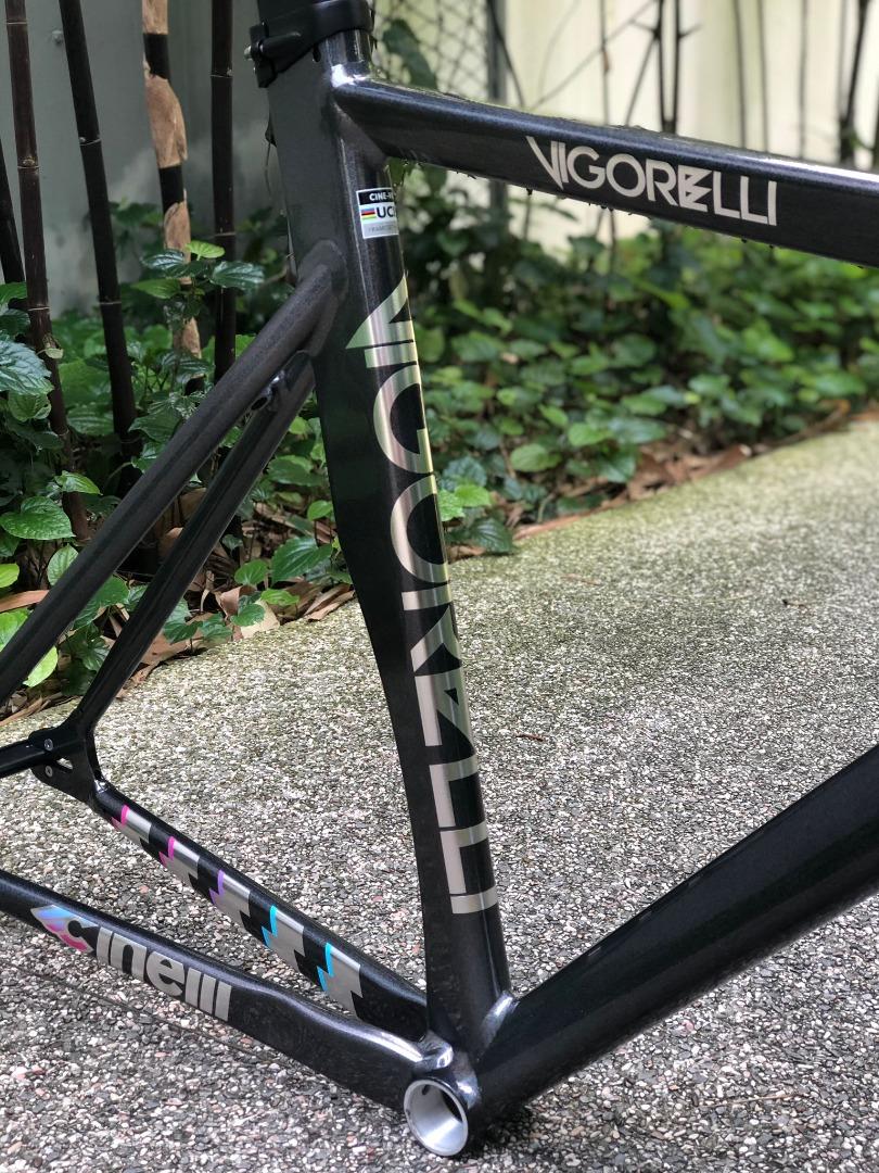 Cinelli Vigorelli 2022 Frameset Fixed Gear Fixie Frame, Sports ...