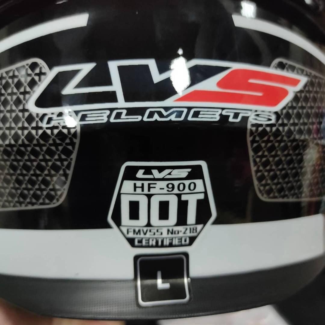 LVS Modular motorbike helmet with DOT certification and double visor ...