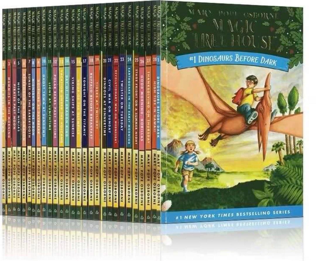Magic tree house set, Hobbies & Toys, Books & Magazines, Children's ...