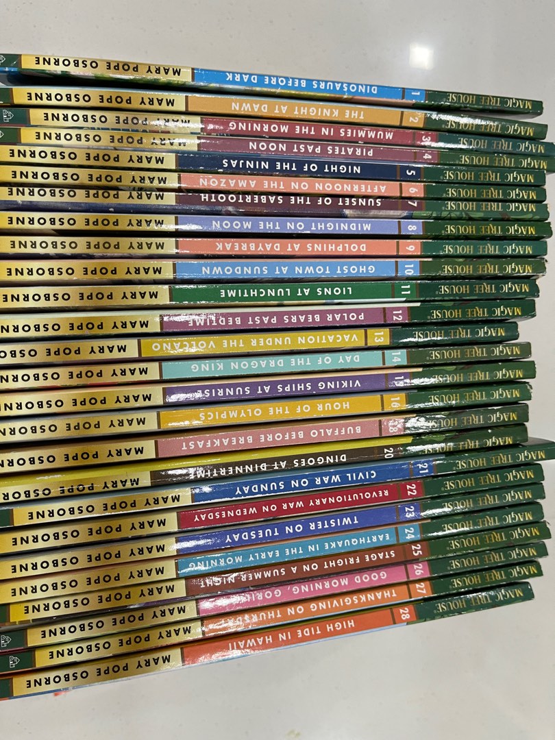 Magic tree house set, Hobbies & Toys, Books & Magazines, Children's ...