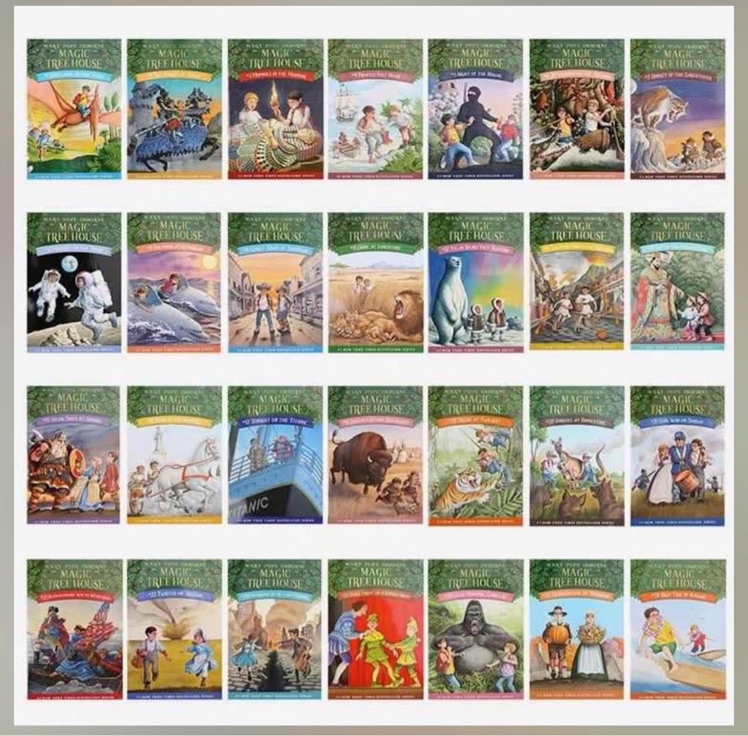 Magic tree house set, Hobbies & Toys, Books & Magazines, Children's ...