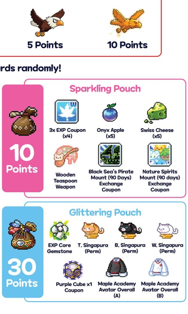 MapleSEA 17th Anniversary Glittering Aspirations in-game codes, Video ...