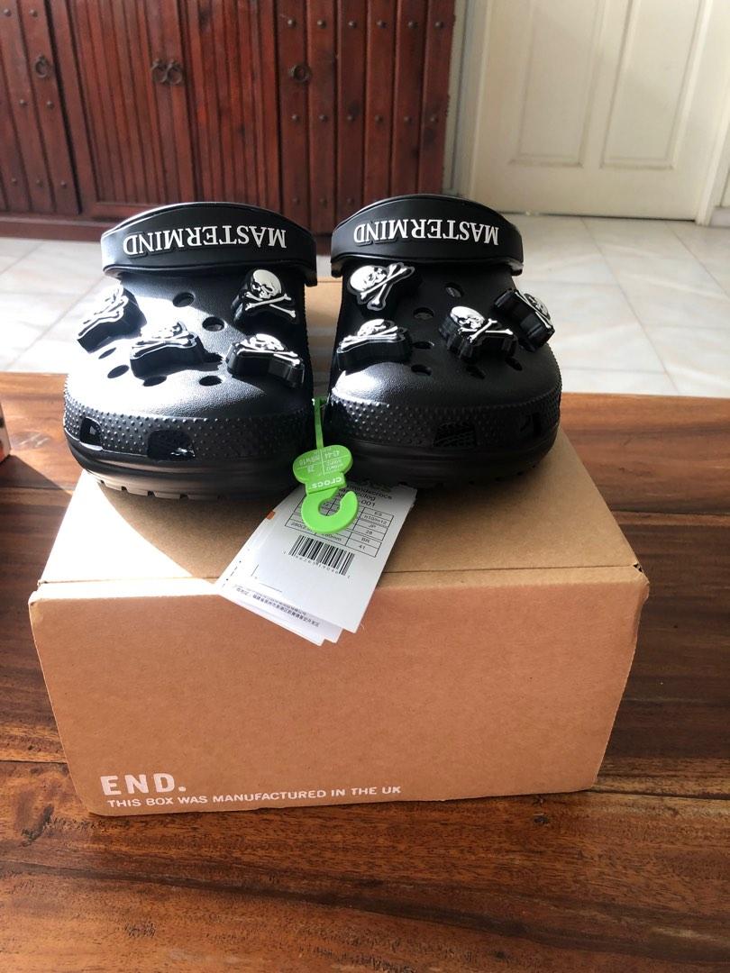 Mastermind Crocs, Men's Fashion, Footwear, Flipflops and Slides on ...