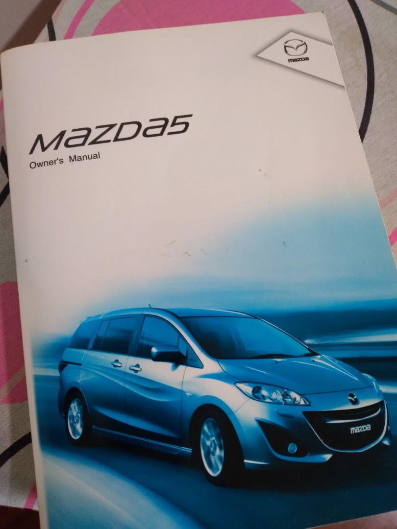 Mazda 5 Owner's Manual, Car Accessories, Accessories on Carousell