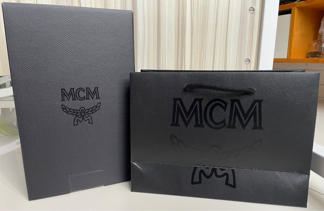 MCM Paper Bag & Box, Luxury, Accessories on Carousell