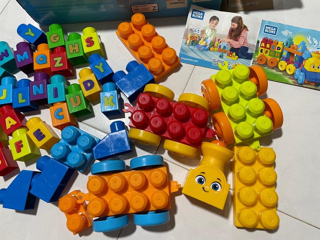Mega Bloks alphabets musical train, Babies & Kids, Infant Playtime on ...