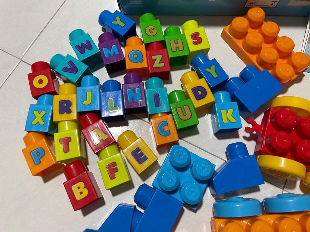 Mega Bloks alphabets musical train, Babies & Kids, Infant Playtime on ...